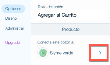 Wix Stores: agregar y configurar el botón independiente Agregar al ...