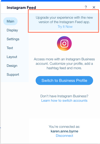 Switching from the Old Instagram Feed App to the New Instagram Feed App ...