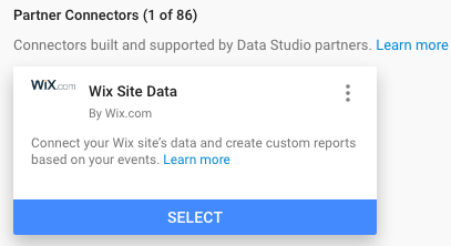 Connecting Your Site Data to Google Data Studio | Help Center | Wix.com