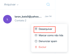 Wix Inbox: Gerenciando suas Mensagens | Central de Ajuda | Wix.com