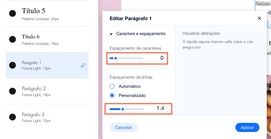 CMS: formatar um elemento de texto conectado a um campo de coleção rich ...