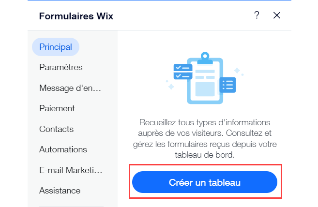 Formulaires Wix : Dépannage | Centre d'Assistance | Wix.com