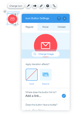 Wix Editor: Customizing the Design of Your Buttons | Help Center | Wix.com