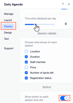 Wix Bookings: Adding and Setting Up a Daily Agenda on Your Site | Help ...