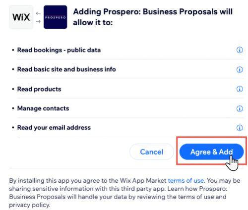 Wix Proposals by Prospero: Adding and Setting up Proposals | Help Center | Wix.com