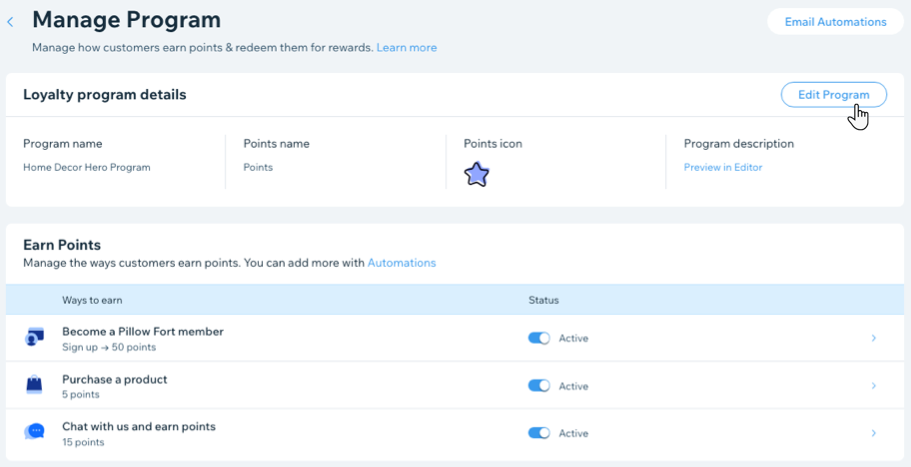 Wix Loyalty Program: An Overview | Help Center | Wix.com