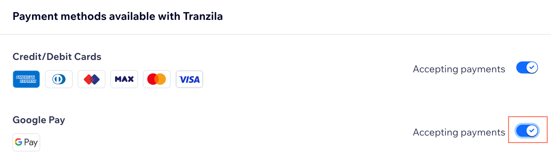 Conectar a Tranzila como proveedor de pagos | Centro de Ayuda | Wix.com