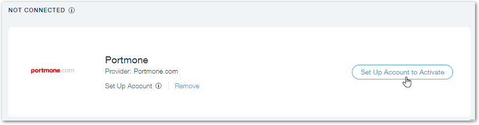 Connecting Portmone as a Payment Method | Help Center | Wix.com