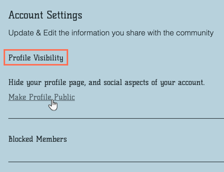 Site Members: Making a Member Profile Public | Help Center | Wix.com