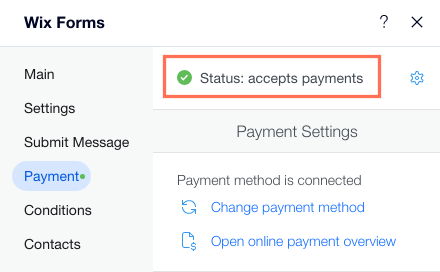 Wix Forms: Adding Payments to a Site Form | Help Center | Wix.com