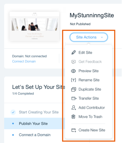 About Your Wix Dashboard | Help Center | Wix.com