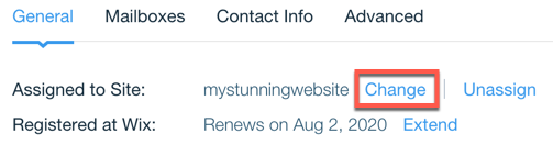 Replacing Your Site URL with Another Domain Name | Help Center | Wix.com