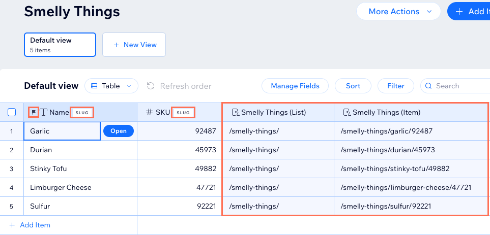 CMS: Creating Unique Dynamic Page URLs | Help Center | Wix.com