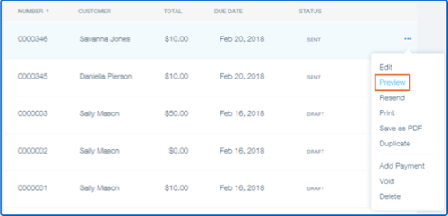 Wix Invoices: Creating an Invoice | Help Center | Wix.com