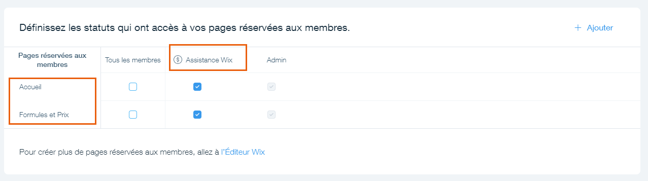 Réserver l'accès aux pages du site aux membres payant utilisant des formules de paiement ...