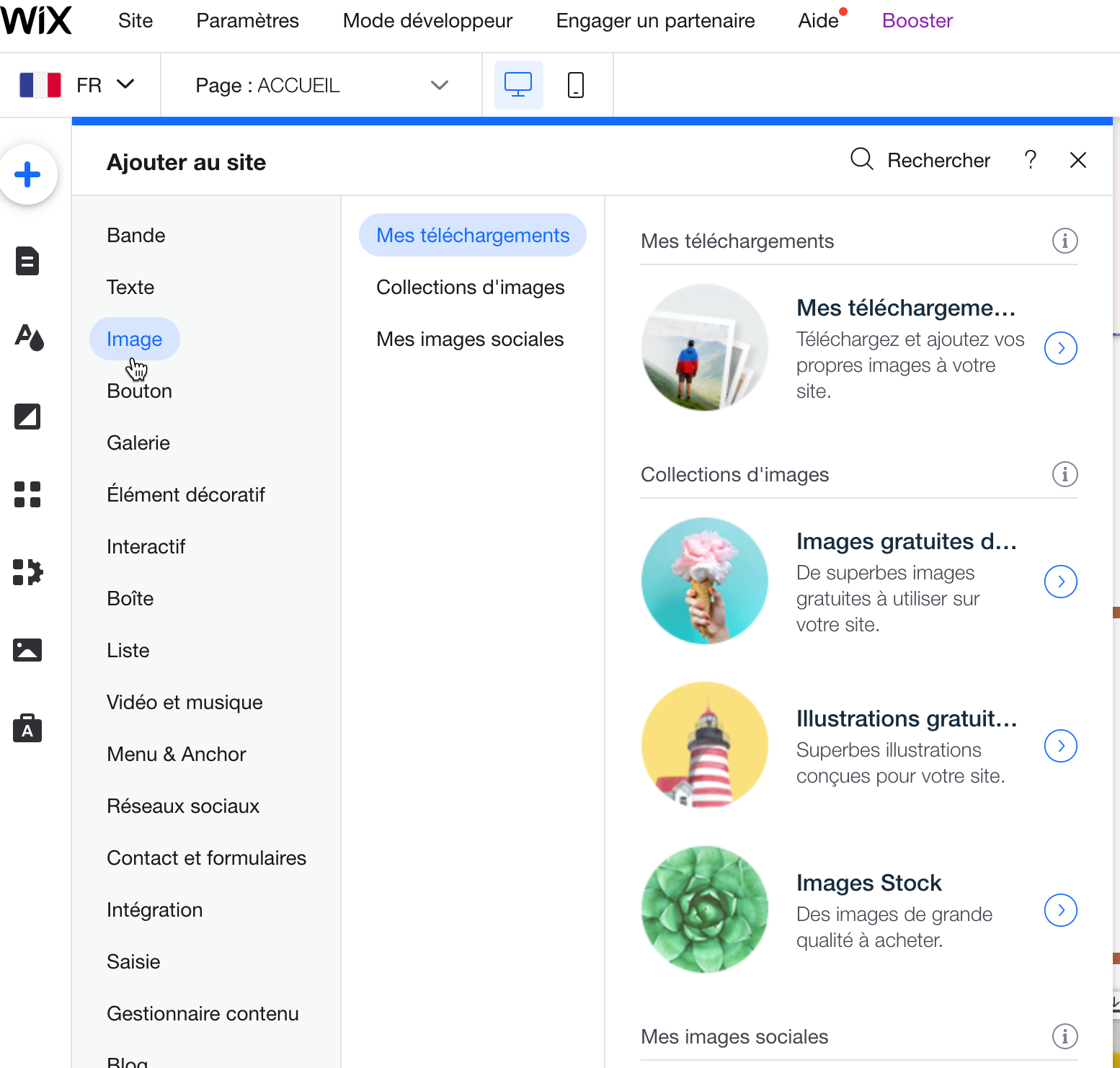 Éditeur Wix : Ajouter un lien à une image | Centre d'Assistance | Wix.com