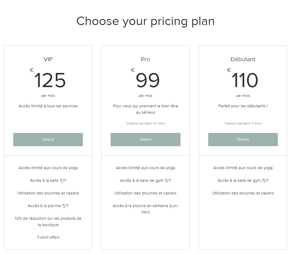 Créer une formule sur Formules de paiement | Centre d'Assistance | Wix.com