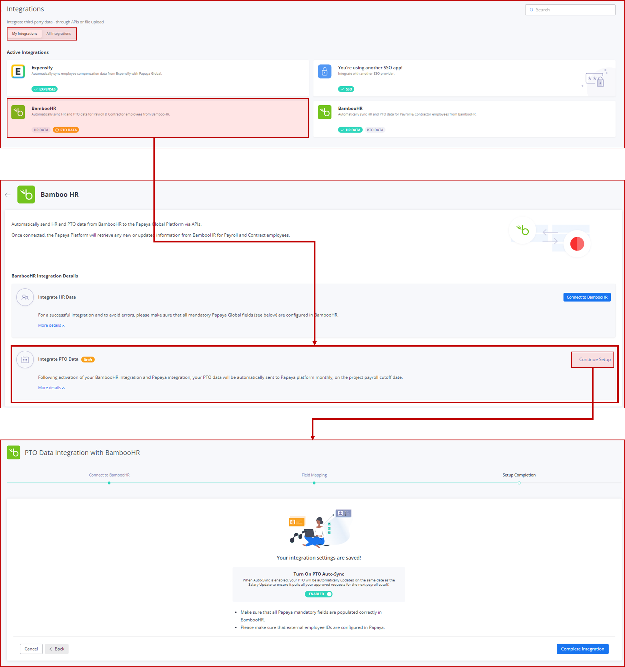 BambooHR API Integration