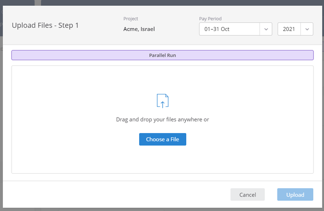 Payroll: Parallel Runs