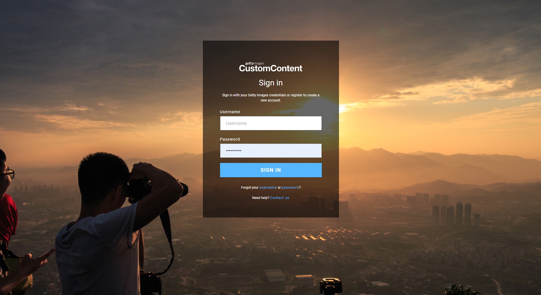 Online Platform: Overview and User Levels – Getty Images Custom Content