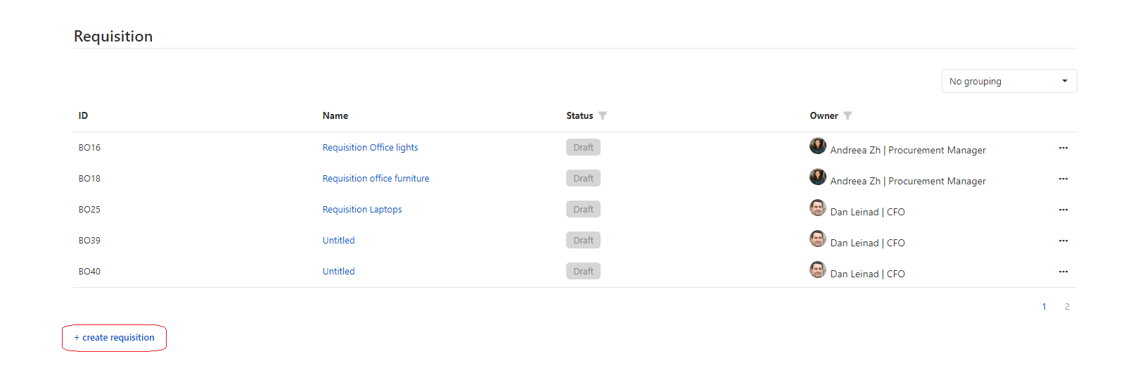 Create A Requisition Prokuria Help Center