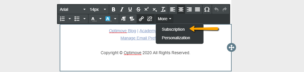 Subscription Management – Optimove