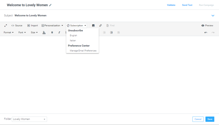 Implementing the OptiMail Preference Center – Optimove