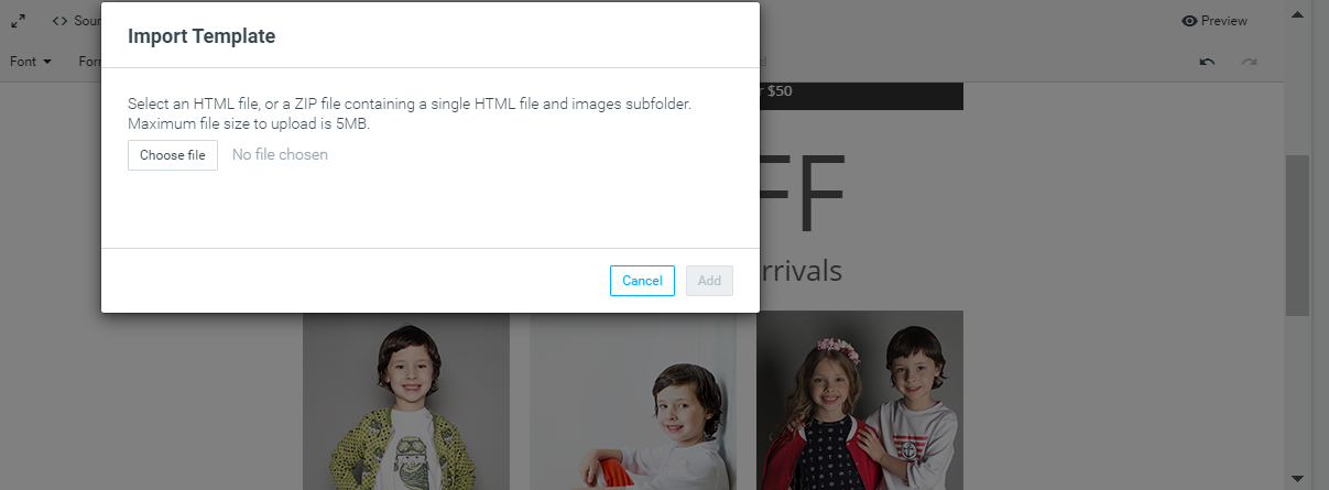 Creating OptiMail Templates Using the HTML Editor – Optimove