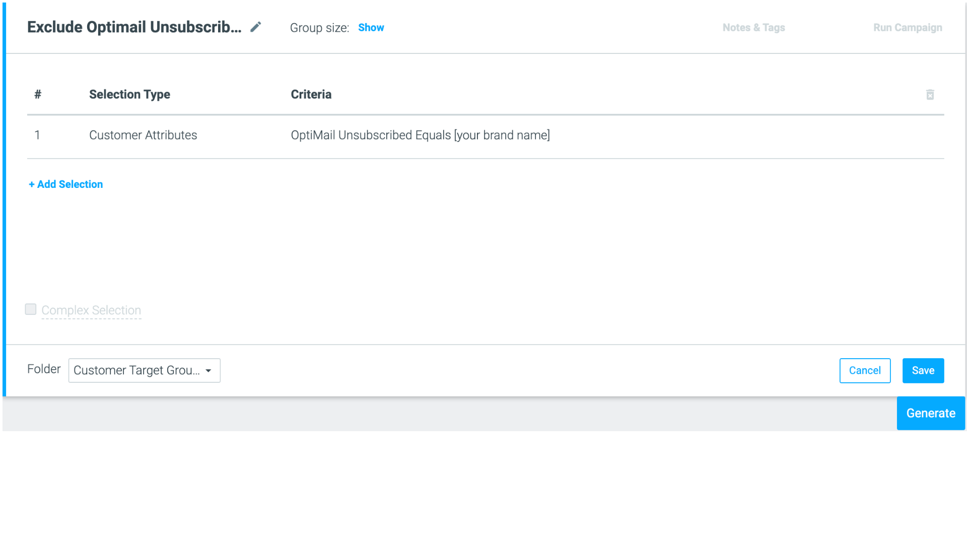 Subscription Management – Optimove