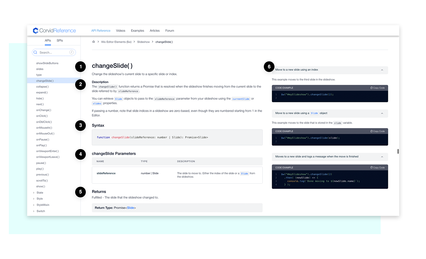 Api Reference Corvid Edu Knowledge Base