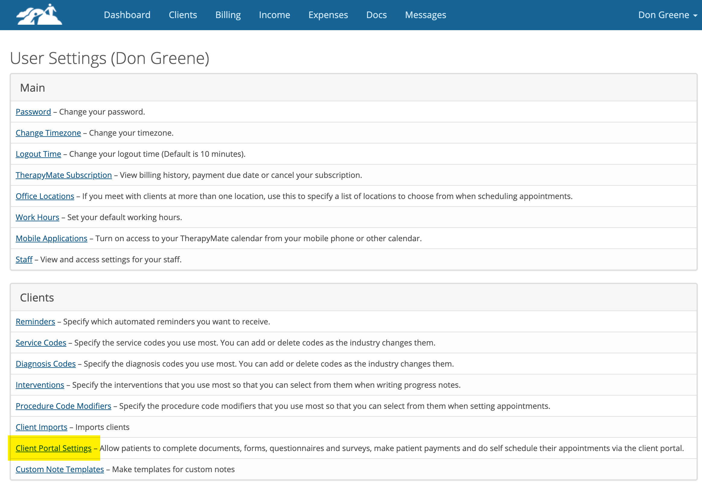 Creating & Your Own Client Forms – TherapyMate