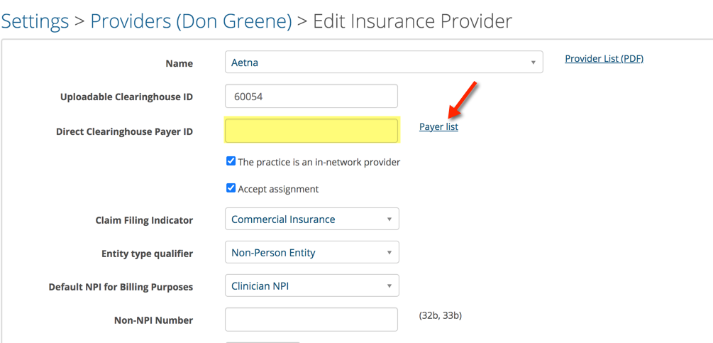 Claim.MD-Getting Started with Direct Clearinghouse Billing – TherapyMate