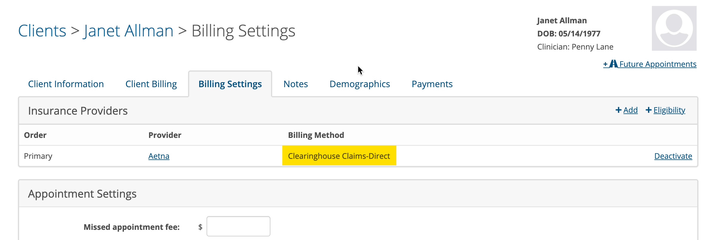 Claim.MD-Getting Started with Direct Clearinghouse Billing – TherapyMate